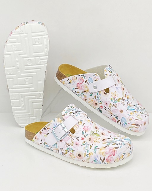 Klapki damskie ortopedyczne z zakrytymi palcami Dr Brinkmann 600095-00 ...